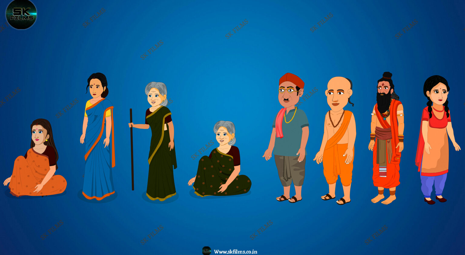 30 New Premium Characters - SK Animation