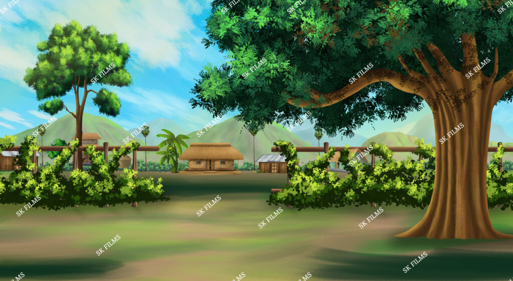 500 Premium Village Backgrounds Bundle! Format- Image - SK Animation